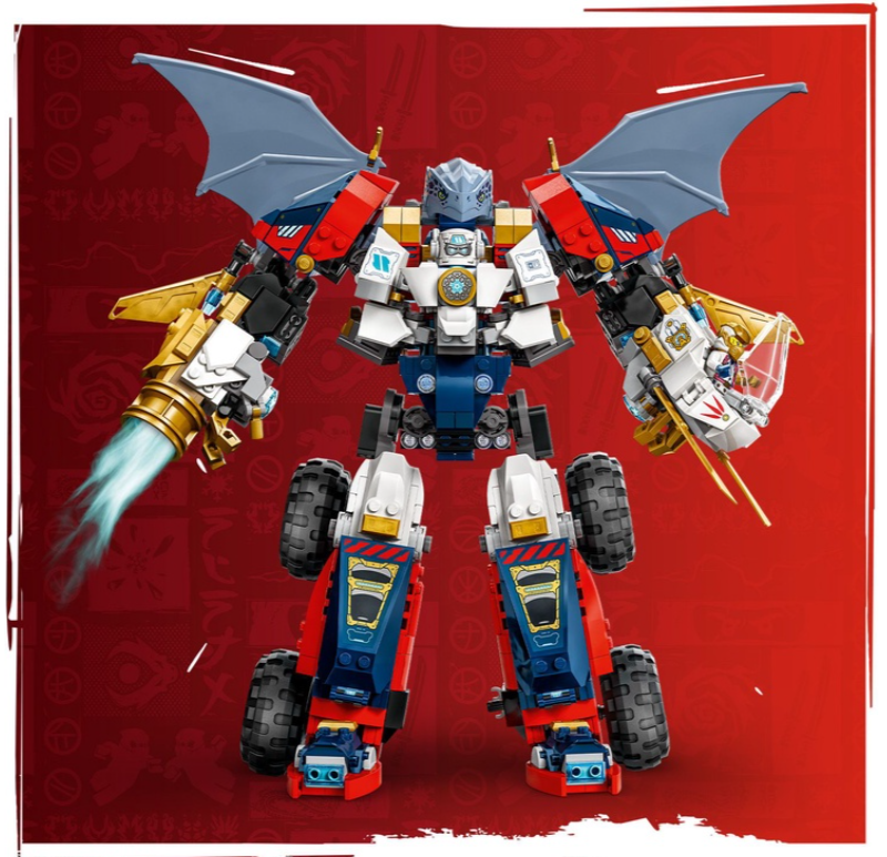 LEGO NINJAGO Zane's Ultra Combiner Mech 71834 Конструктор